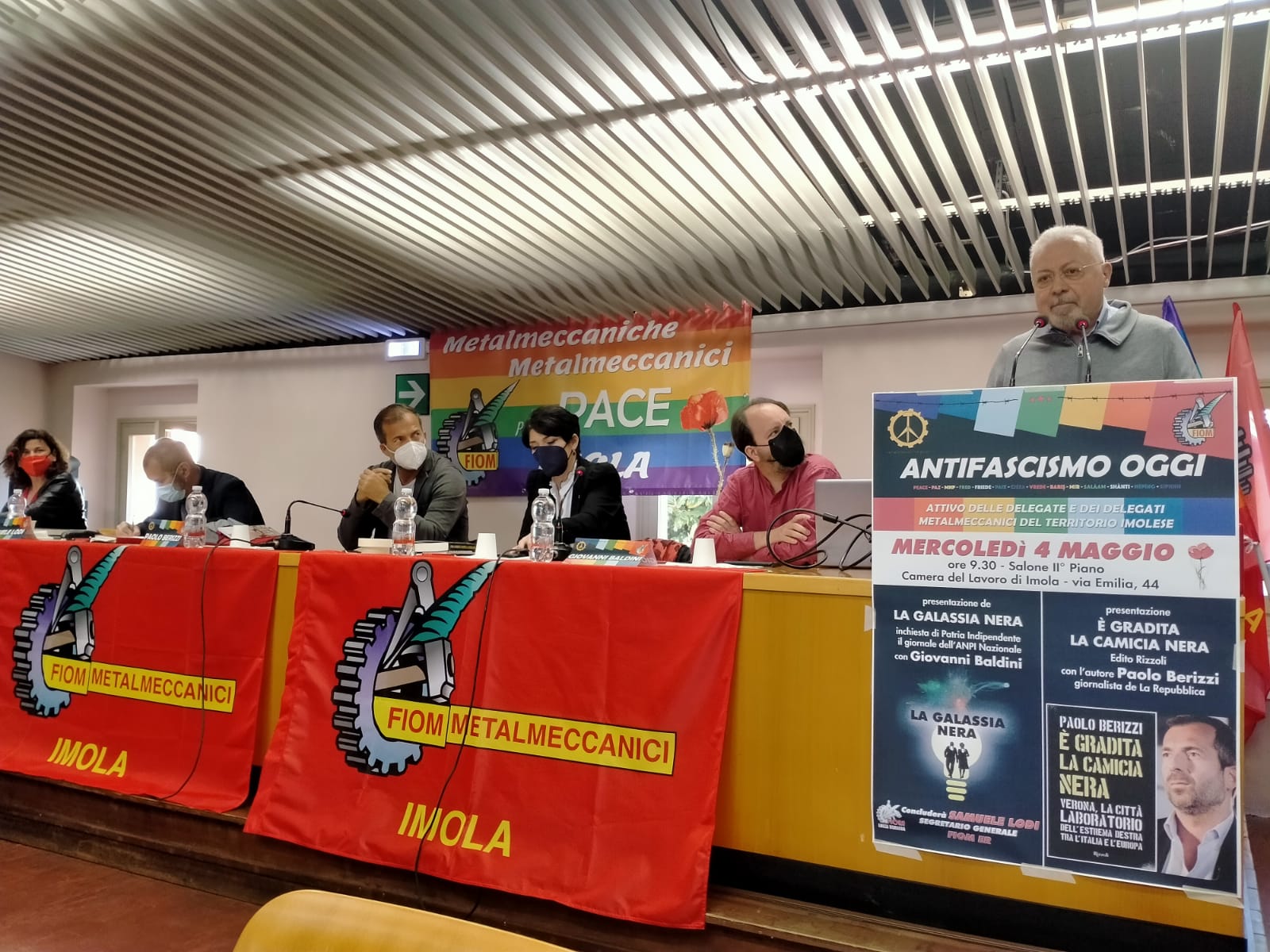 Antifascismo in tuta blu, con la Fiom a Imola - Patria Indipendente • ANPI