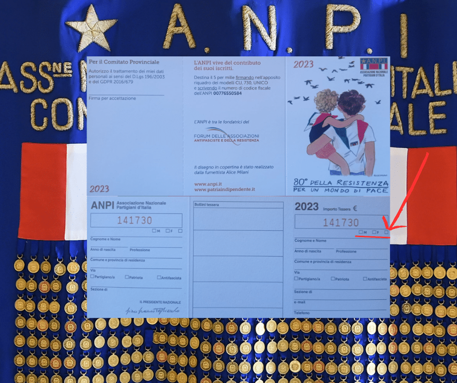 La tessera Anpi e quel terzo quadratino che racconta di diritti ...
