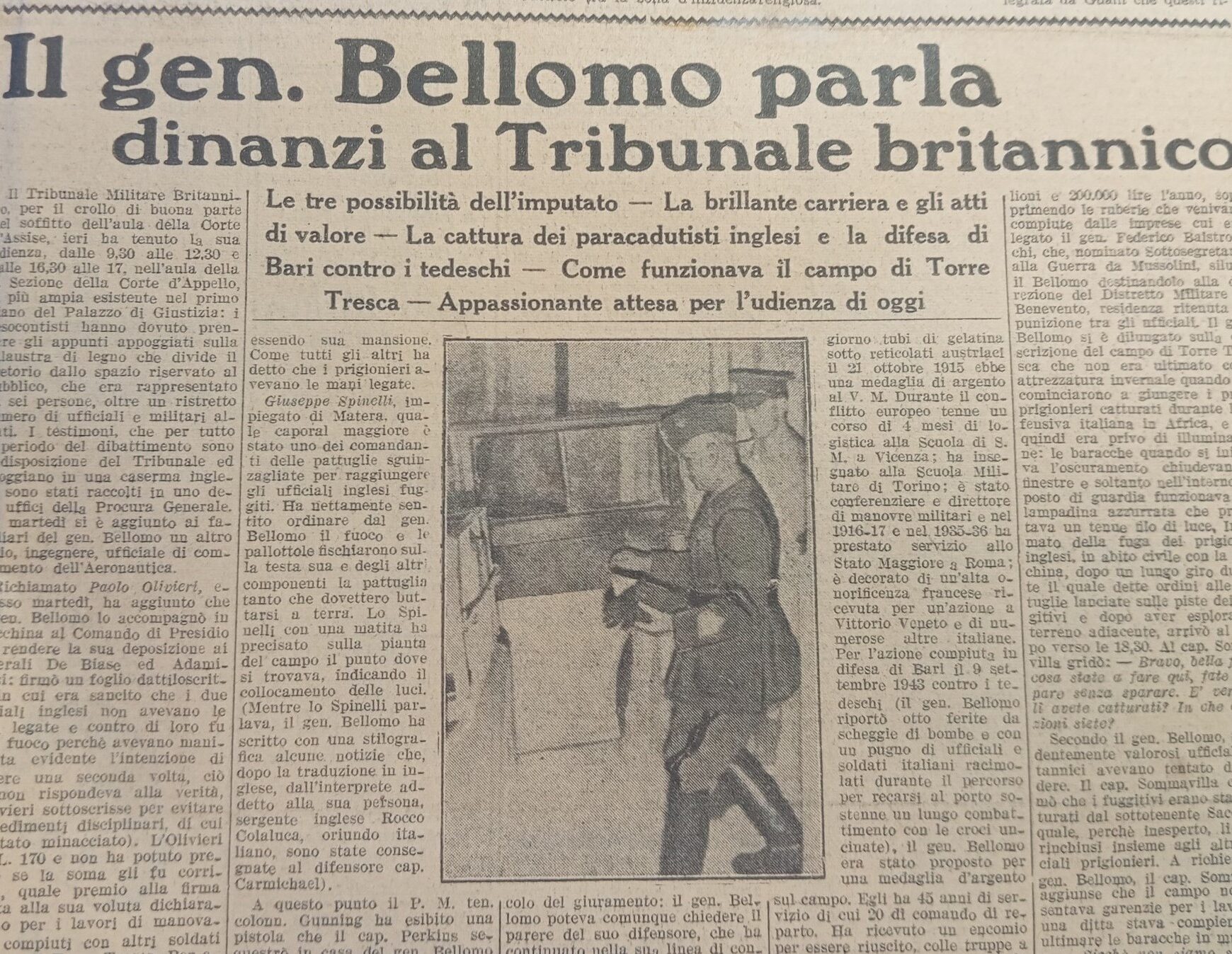 Lo strano caso del generale Bellomo, che dopo l’armistizio combatté i ...